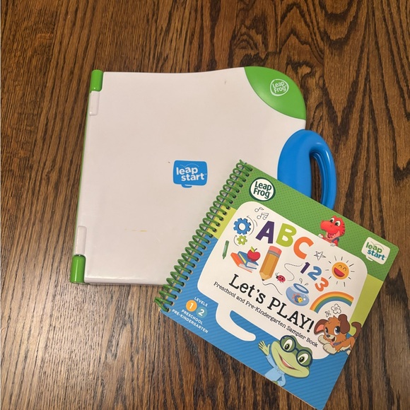 Leapfrog | Toys | Leapstart Interactive Learning System Green And Blue ...